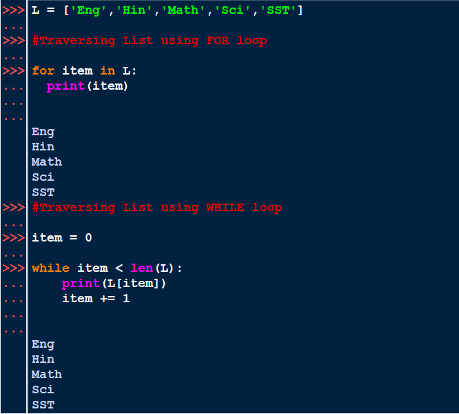 List In Python Class 11 Notes Python List Manipulation Techtipnow